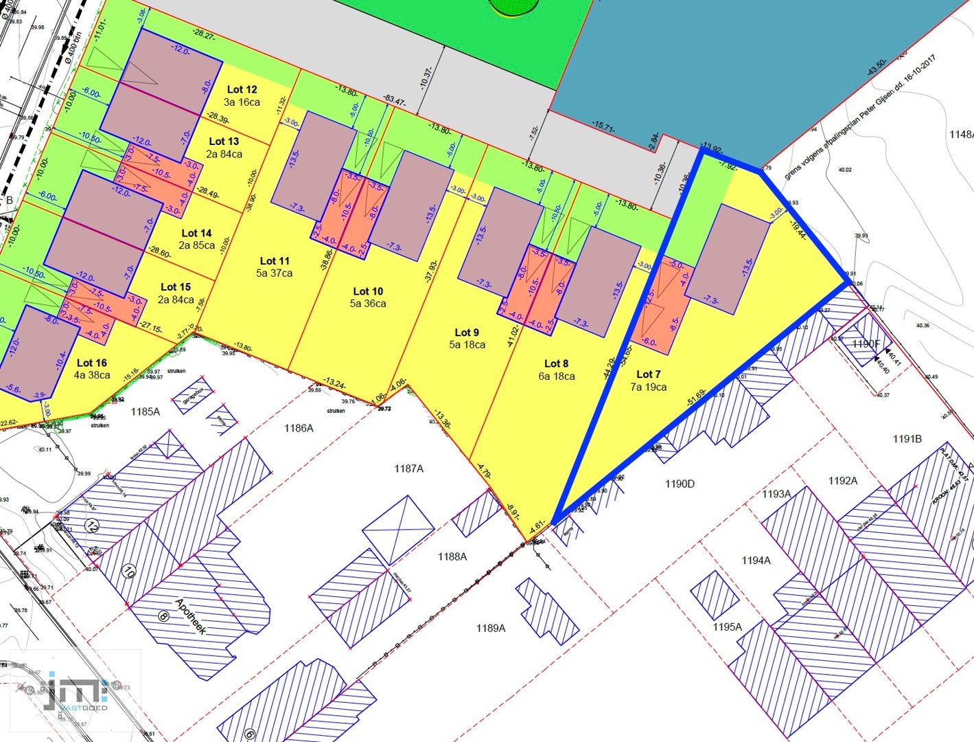 Bouwgrond voor open bebouwing