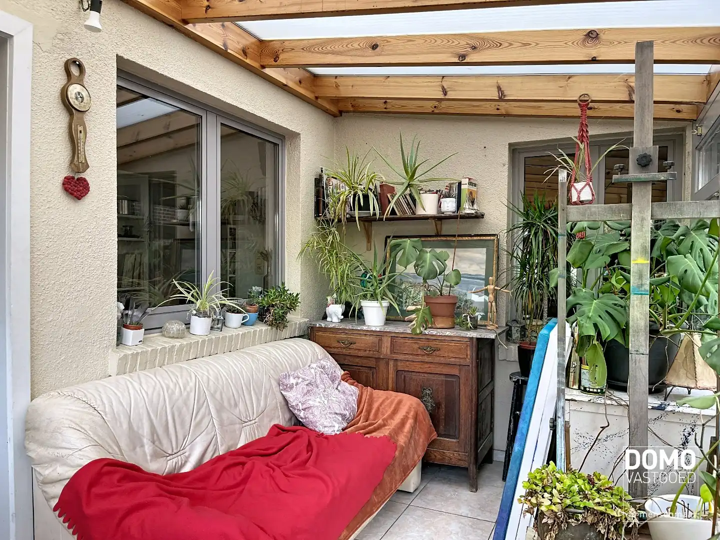 Halfopen bebouwing met tuin te Herk-de-Stad