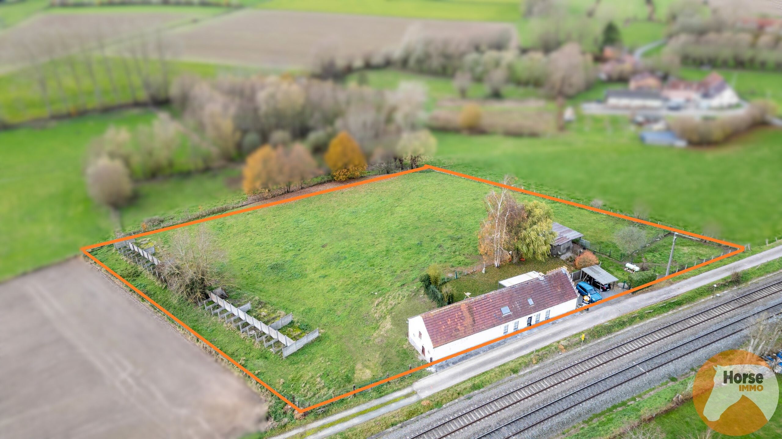 LIERDE - Hoeve met uniek uitzicht op +/-55are